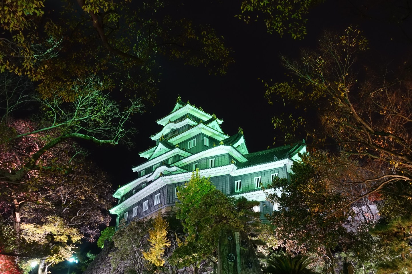 Okayama Castle and its Night Illumination – Japan's Wonders